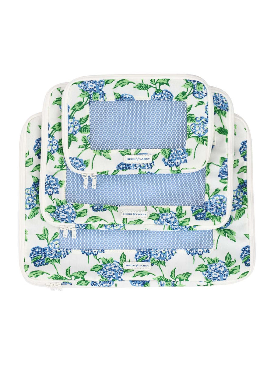 Hydrangea Compressions Packing Cubes (set of 3) – Heidi Carey