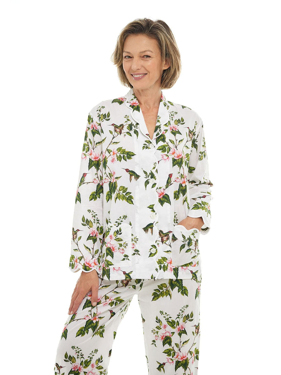 White Hummingbird Pajamas – Heidi Carey