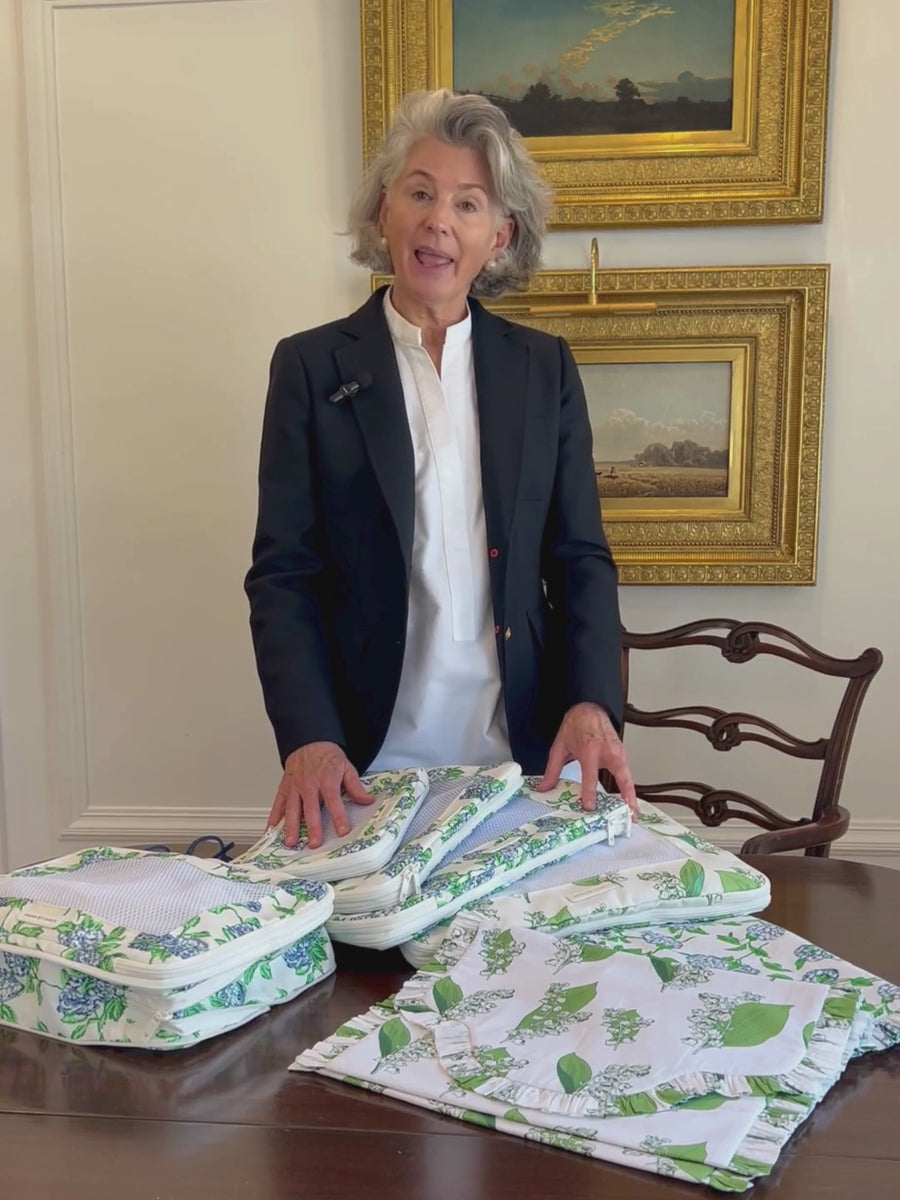 Hydrangea Compressions Packing Cubes (set of 3) – Heidi Carey