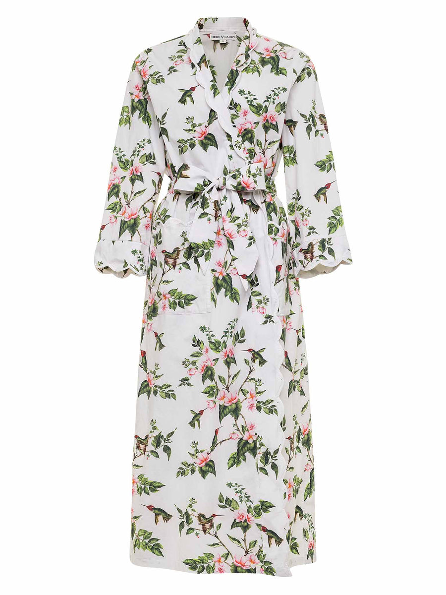 White Hummingbird Classic Robe – Heidi Carey